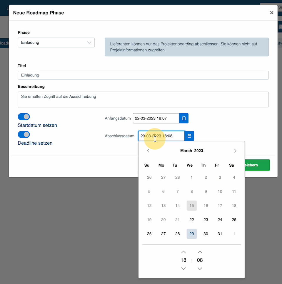 Roadmap phases and go-live. – Support English